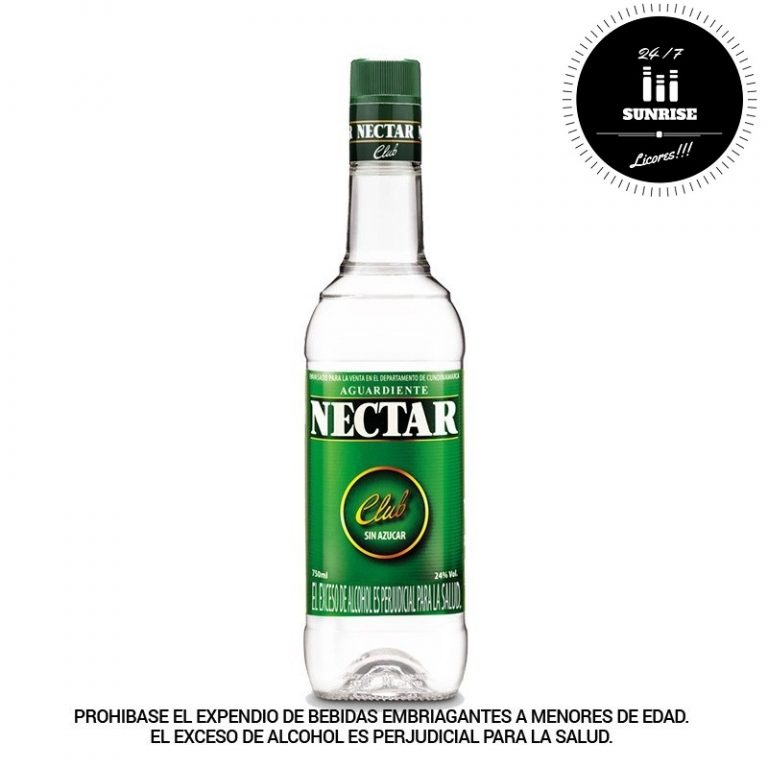 Aguardiente Néctar Club Botella – Sunrise Licores